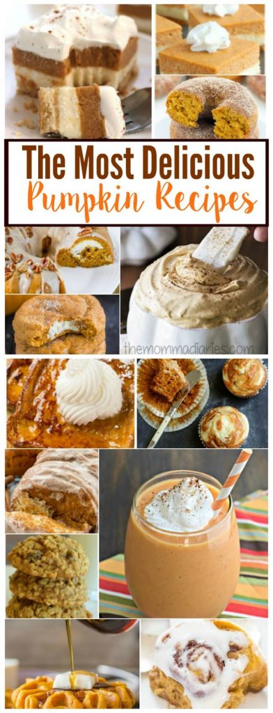 The Most Delicious Pumpkin Recipes - The Momma Diaries