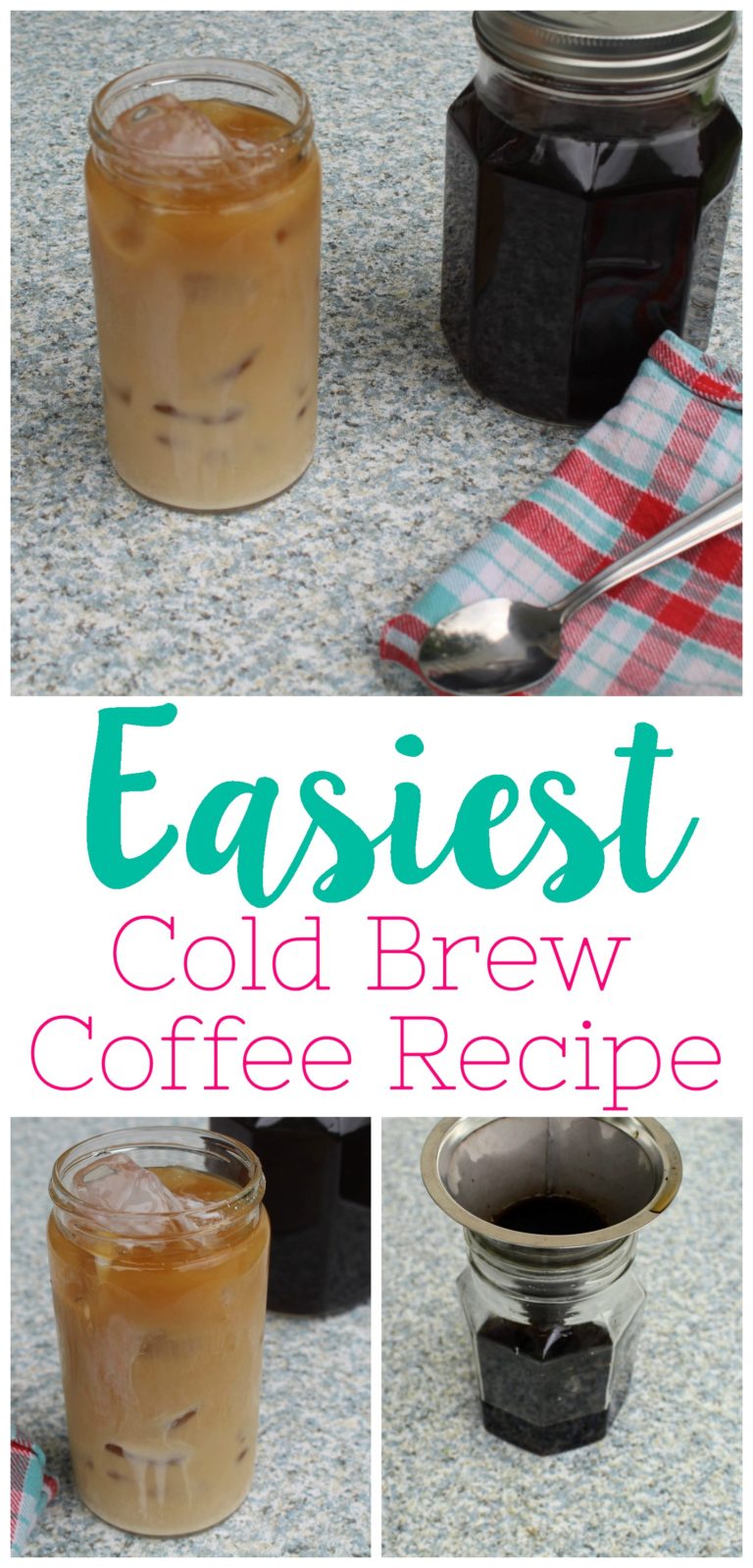 Easy Cold Brew Coffee Recipe - The Momma Diaries