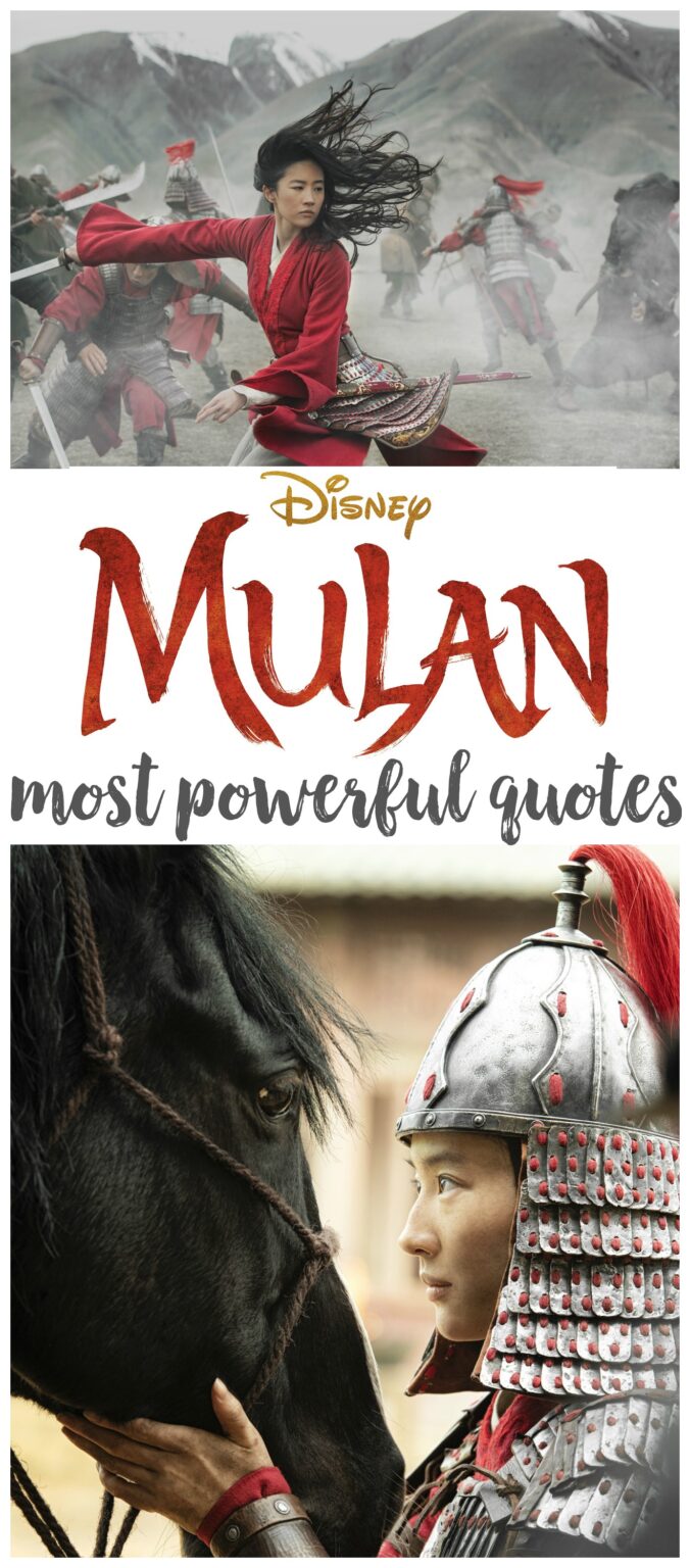 10 of the Most Powerful Quotes from Disney's Live Action Mulan - The ...